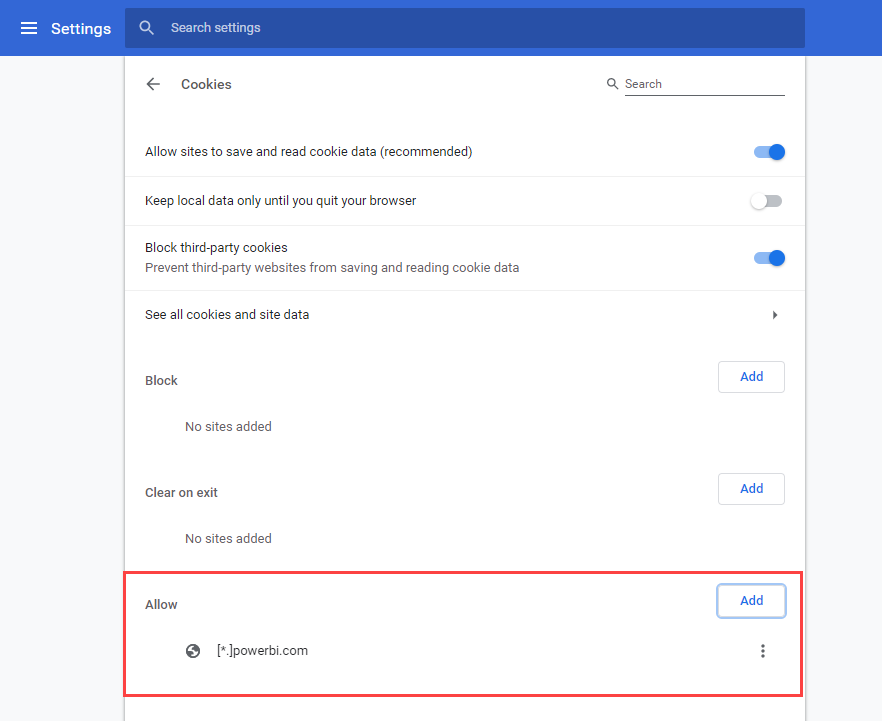 Reports Will Not Load In Chrome